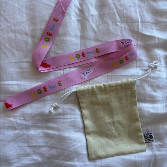 Loewe | Accessories | Loewe Drawstring Pouch Suna Fujita Ribbon | Poshmark
